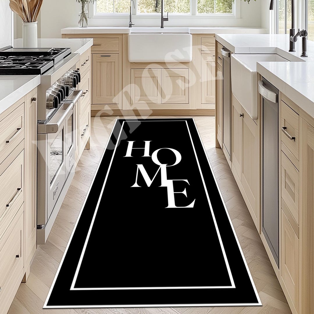 Kitchen Rug, Kitchen Runner Rug,kitchen Area Rug,kitchen Decor Rug ...