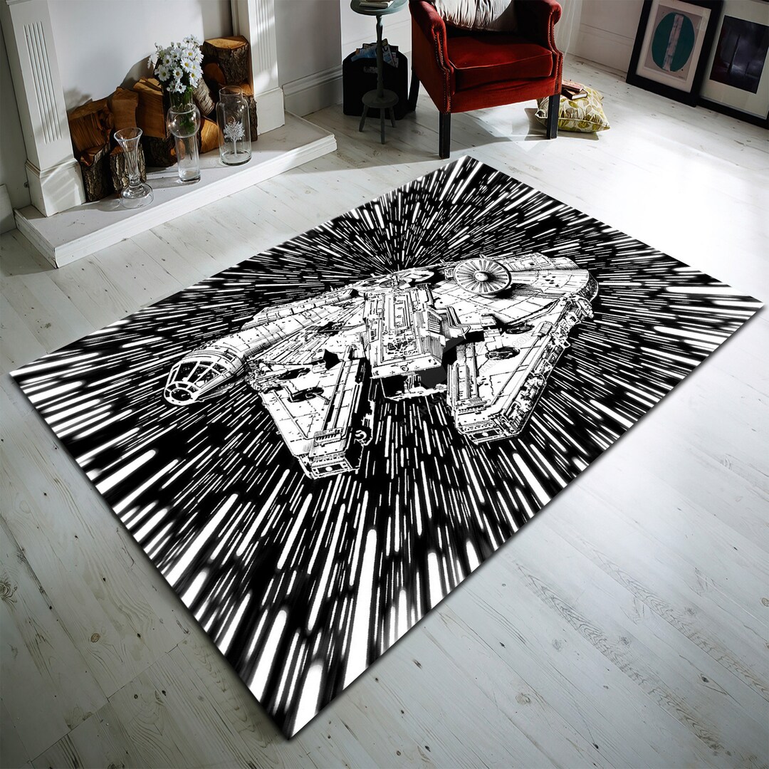 Star Wars Rugs,starwars,starwars Patterned Rug,star Wars Floor Rug,kids ...
