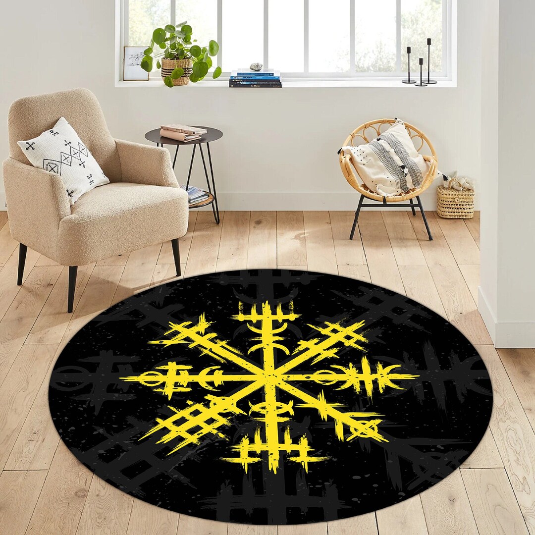 Scandinavian Mythology, Scandinavian Motifs, Viking, Viking Pattern Rug ...