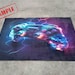 Gamer Rug Game Controller Neon Game Controller Game Room - Etsy