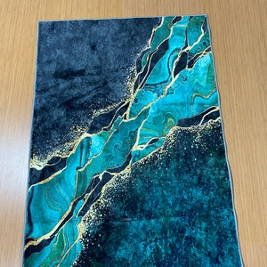 Marble Design Rug,marble Effect Rug,marble, Stone Pattern Themed Rug ...