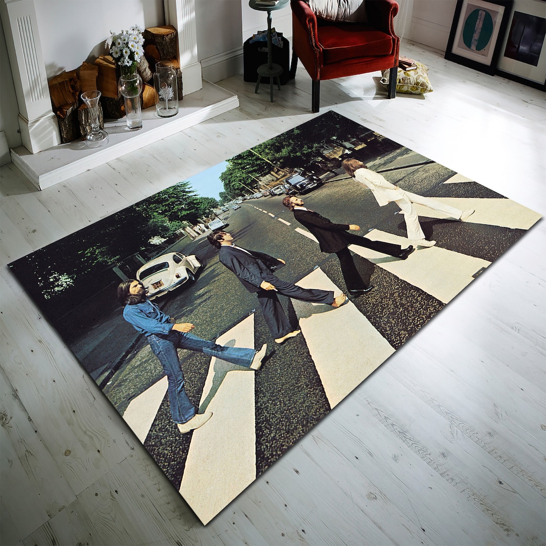 The Beatles, the Beatles Rug, Rock Band ,music Rug, Fan Rug, Best ...