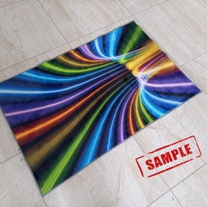 Vortex Rug, 3D Vortex Rug, Illusion Rug, Optical Illusion ,vortex ...