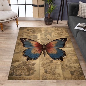 Butterfly Rug, Butterflies, Butterfly Themed Rug, Animal Rug ...