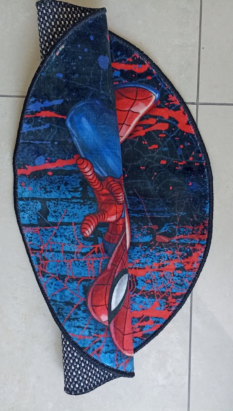 Spiderman Spiderman Rugspider Man Rug Area Rug Popular - Etsy