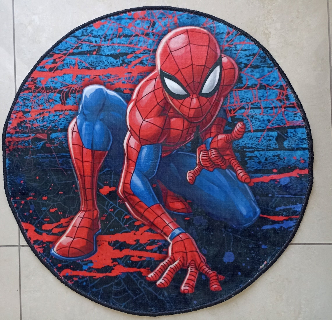 Spiderman Spiderman Rugspider Man Rug Area Rug Popular - Etsy