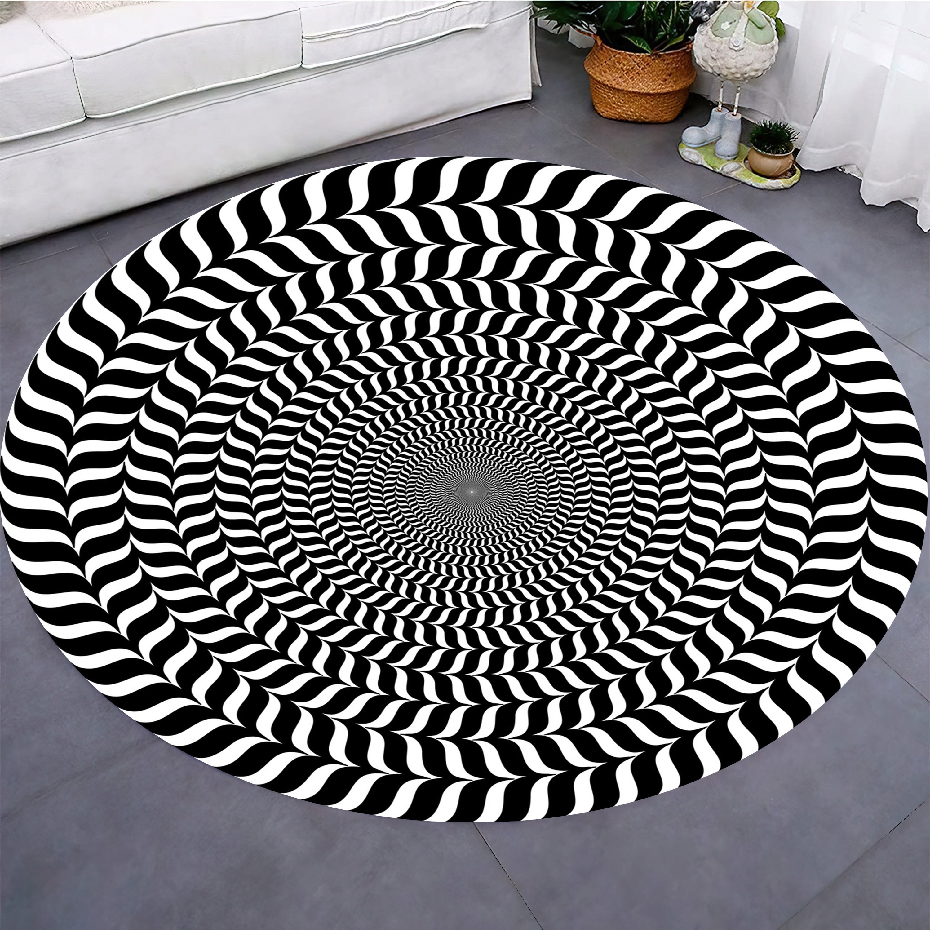 Vortex Rug 3D Vortex Rug Round Vortex Rug 3D Rug Round - Etsy