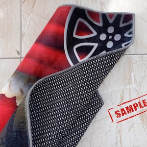 Cinema Rug, Cinema Film Rug, Retro Film Rug, Popcorn Pattern Rug,film ...