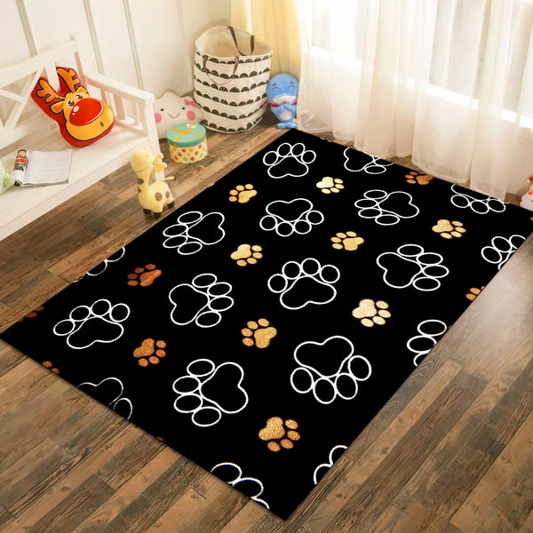 Paw Rug - Etsy
