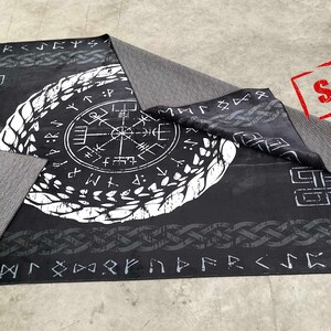 Scandinavian Mythology, Scandinavian Motifs, Viking,viking Pattern Rug ...