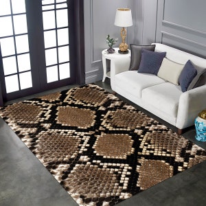 Snake Skin, Snake Skin Rug, Snake Skin Pattern, Animal Pattern Rug ...