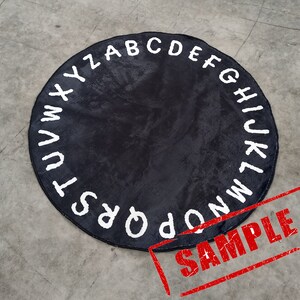 Alphabet Rug, Kids Rug, Kids Room Rug, Round Kids Room Rug, Gift Kids ...