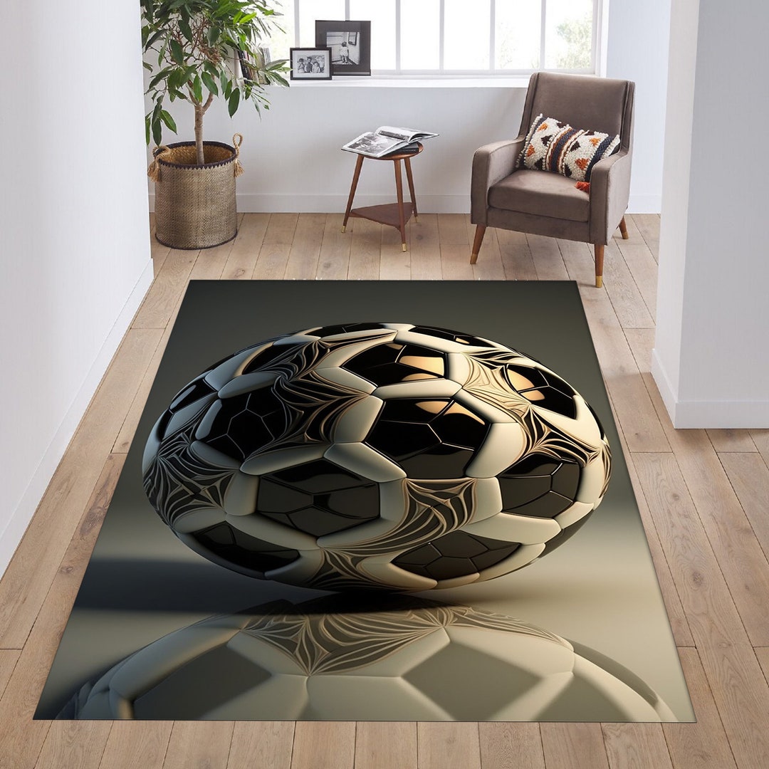 Soccer Rug,football Rug,football Field Ball,football Ball Rug,sport Rug ...