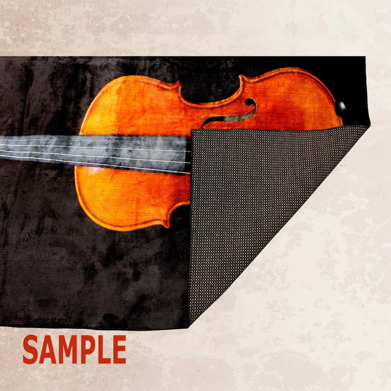 Music Rug Guitar Themed Rug Piano Rug Music Design - Etsy