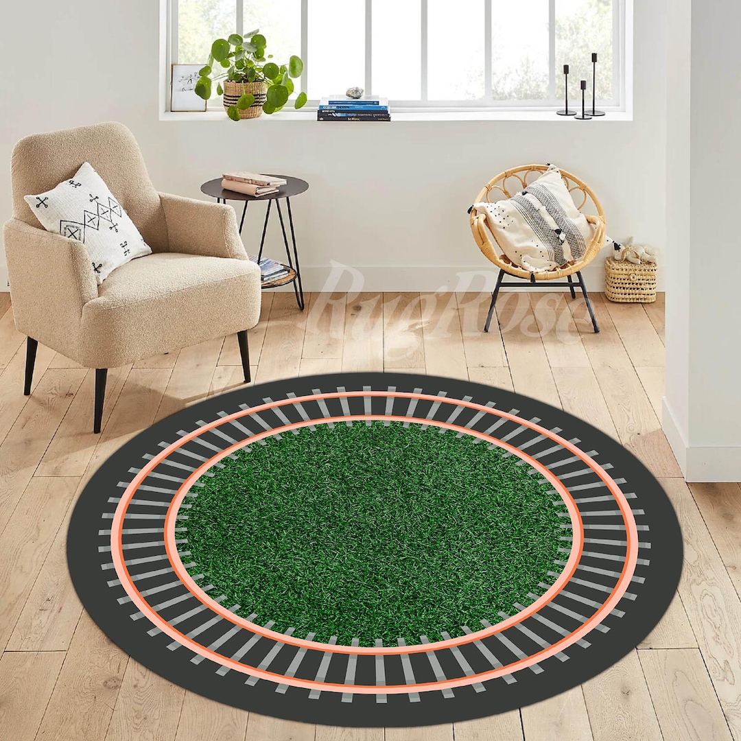 Train Tracks, Train Track Rug, Train Tracks Pattern Rug,train Track ...