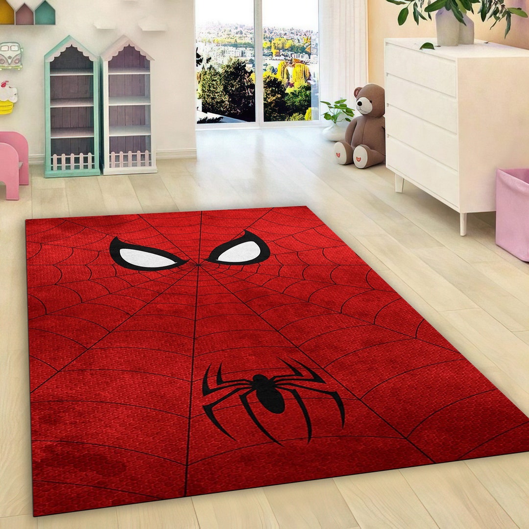 Spiderman, Spiderman Rug,spider Man Rug, Area Rug, Popular Rug, Non ...