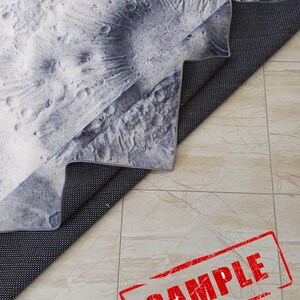 Moons Surface, Moons Crater, Moon Pattern Rug, Moon Rug, Space Rug, for ...