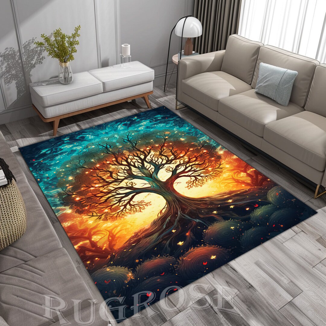 Tree of Life, Tree of Life Rug, Tree of Life Decor, Tree of Life Area ...