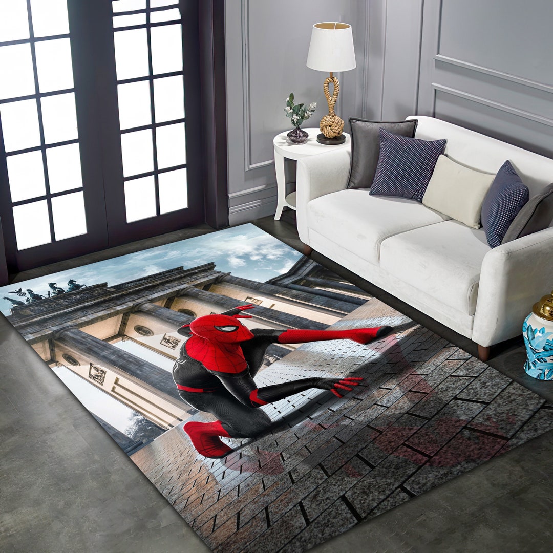 Spiderman, Spiderman Rug,spider Man Rug, Area Rug, Popular Rug, Non ...