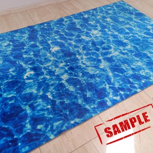 Sea, Sea Rug, Clear Sea Rug, Sea Look Rug, Beach Rug, Summer Rug,gift ...