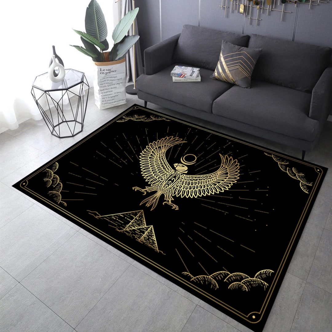 Ancient Egyptian Rug, Egypt Pattern Rug, Antique Rug,personalized Gift ...