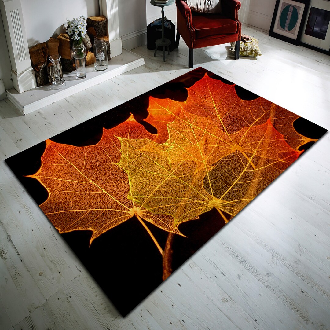 Leaf Pattern Rugs