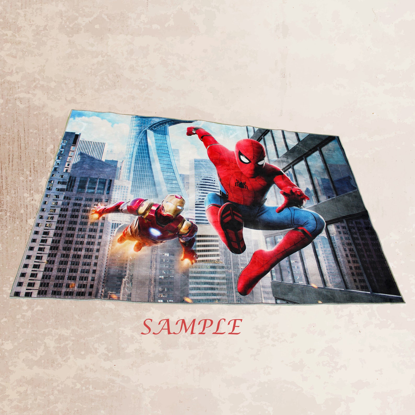 Spiderman Spiderman Rugspider Man Rug Area Rug Popular - Etsy