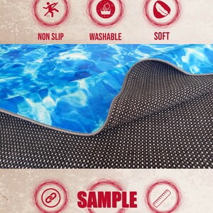 Sea, Sea Rug, Clear Sea Rug, Sea Look Rug, Beach Rug, Summer Rug,gift ...