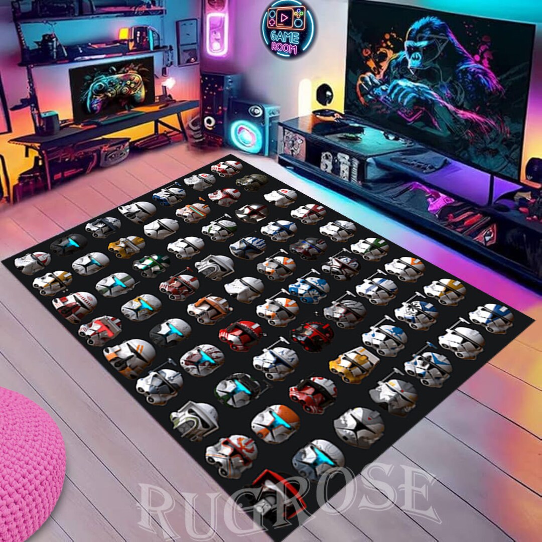 Star Wars Rugs,starwars,starwars Patterned Rug,star Wars Floor Rug,kids ...