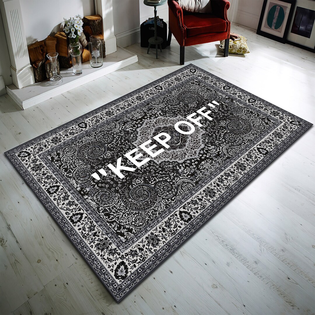 Keep off Rug, Keep Off, for Living Room, Fan Rug, Home Decor, Gift for ...