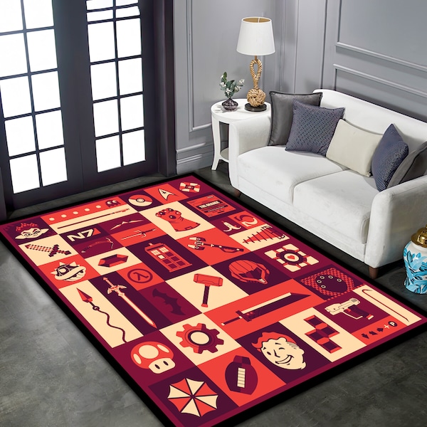 Game Room Rug - Etsy