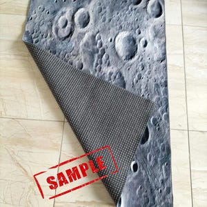 Moons Surface, Moons Crater, Moon Pattern Rug, Moon Rug, Space Rug, for ...