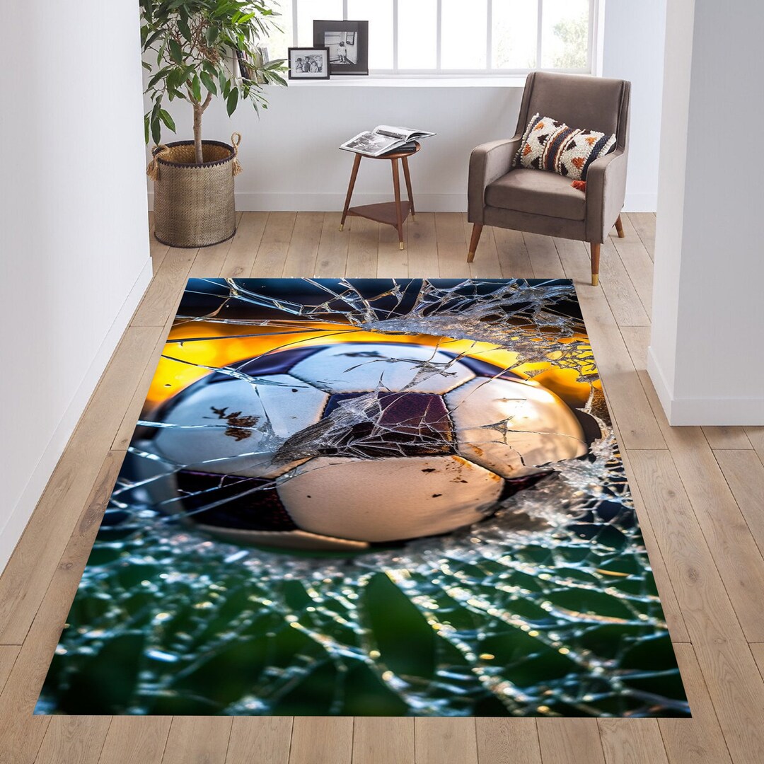Soccer Rug, Football Rug, Football Field Ball, Football Ball Rug ...