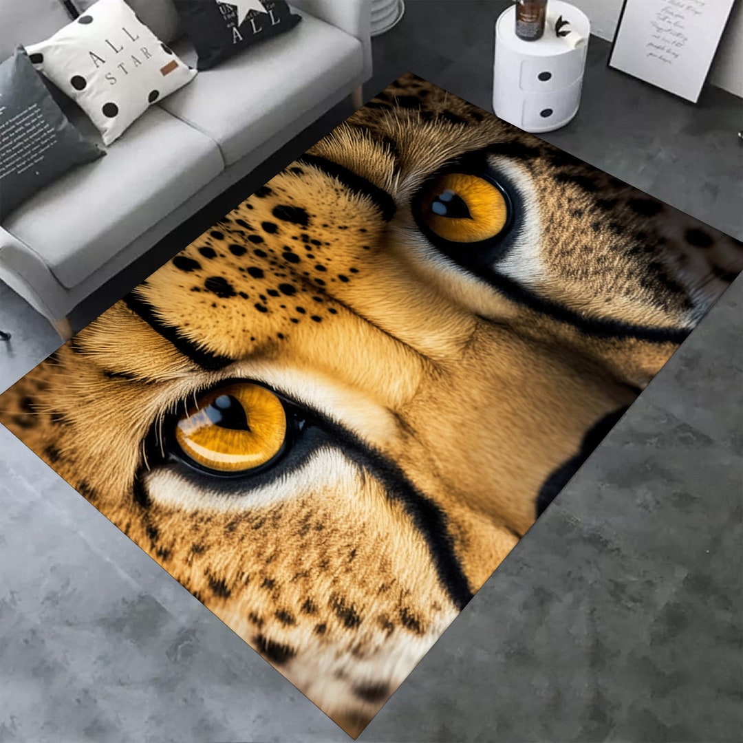 Tiger Rug, Tiger Pattern Rug, Tiger Eyes, Animal Themed Rug, Cool ...