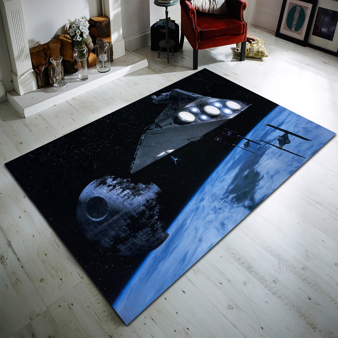 Star Wars Rugs,starwars,starwars Patterned Rug,star Wars Floor Rug,kids ...