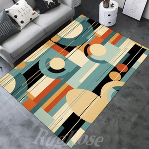 Mid Century, Art Rugs, Mid Century Modern Rugs, Mid Century Rug, Mid ...