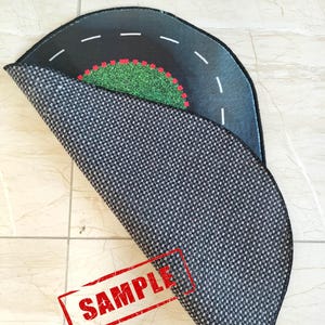 Race Track, Race Track Rug, Start Line, Finish Line, Oval Racetrack Rug ...