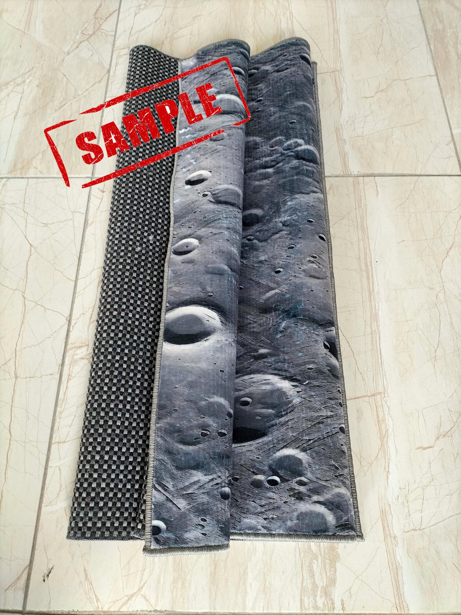 Moon Crater Pattern Rug, Space Theme, Kids Room Decor - Etsy