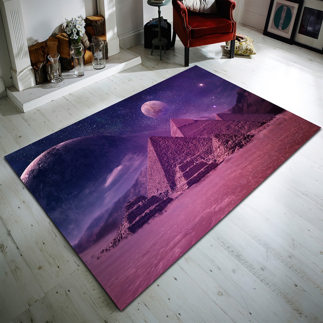 Ancient Egyptian Rug Pyramid Pattern Rugpattern Rug Antique - Etsy