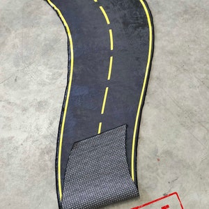 Race Track, Race Track Rug,curvy Racing Road,hallway Rug,long Racetrack ...