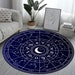 Astrology Rug Zodiac Rugs Horoscope Design Rug Astrology - Etsy