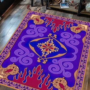 Aladdin Rug, Magic Rug,aladdin,tale Magic Rug, for Living Room Rug,fan ...
