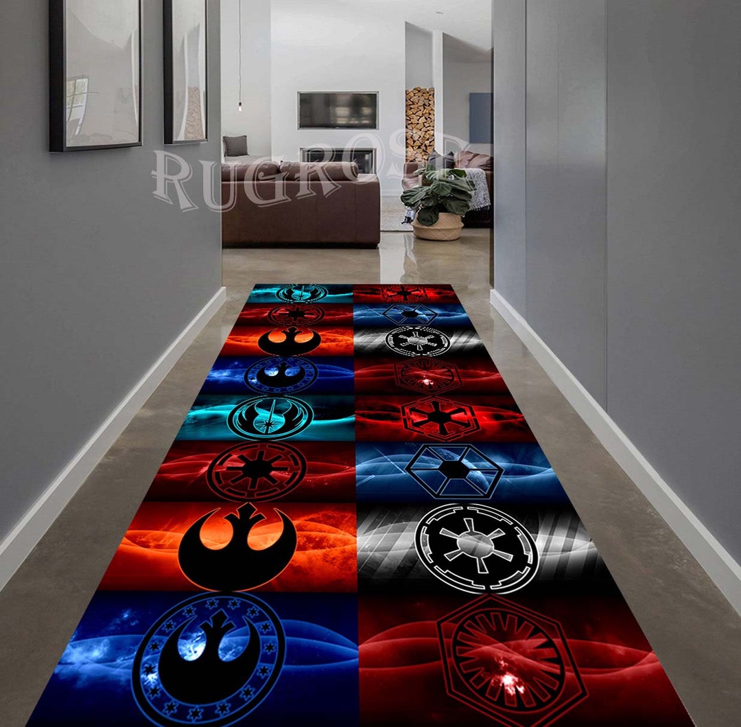 Star Wars Rug,starwars,starwars Runner Rug,star Wars Floor Rug,kids ...