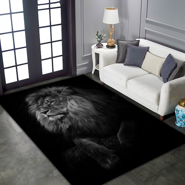 Lion Rug - Etsy