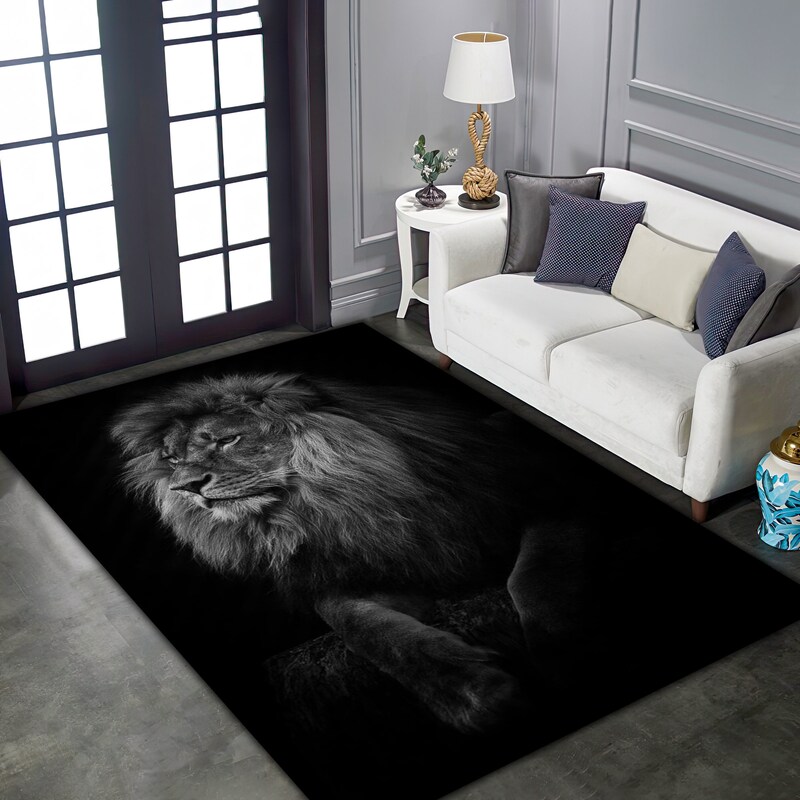 Lion Rug - Etsy