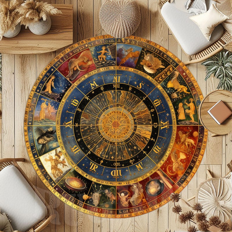 Astrology Rug - Etsy