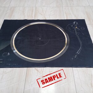 Record Rug Record Patterned Rug Record Player Rugold Wooden - Etsy