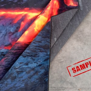 Lava Rug, Hot Lava Rug,volcano Floor Rug, Lava Pattern Rug, Home Decor ...