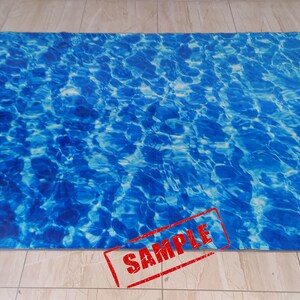 Sea, Sea Rug, Clear Sea Rug, Sea Look Rug, Beach Rug, Summer Rug,gift ...