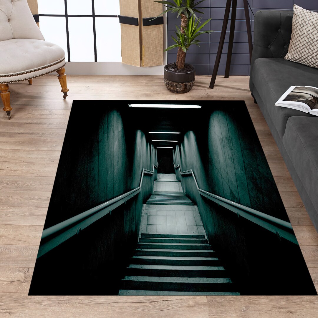 Optical Illusion Rug,optical Illusion,vortex Rug, 3D Vortex Illusion ...